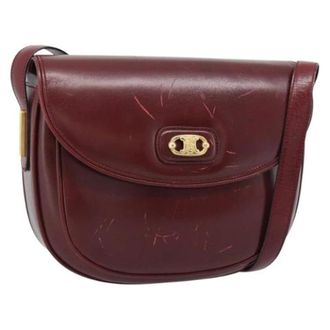 Celine Sac bandouli&egrave;re vintage Pre-owned - Femme - Pre-owned - Rouge - Taille: ONE Size