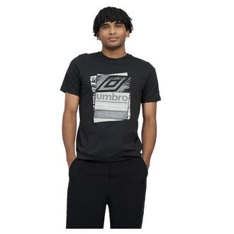 Umbro Layered Box Logo Graphic Short Sleeve T-Shirt XL