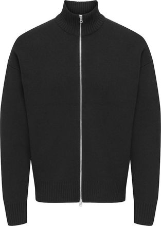 Only & Sons Herren Onsblake Ds High Neck Cardigan Knit, Black, Medium