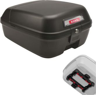 KLICKfix Unisex - Erwachsene City-Box Gepacktasche, schwarz, 1size