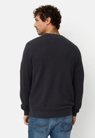 Camel Active Rundhalspullover mit Rundhalsausschnitt Langarm Pullover_Rundhalspullover