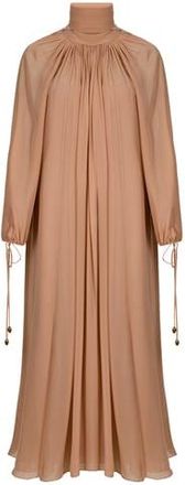 Chlo&eacute; Robe longue en soie