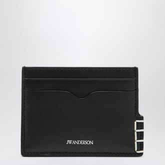 J.W.Anderson Loafer Kartenetui aus schwarzem Leder