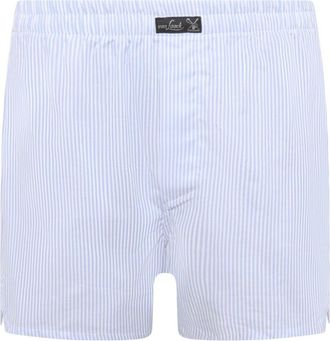 van Laack Leichte Boxershorts in Oxford-Qualit&auml;t mit Streifenmuster in