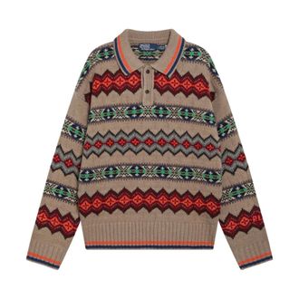 Polo Ralph Lauren Pull - Homme - Tops - Multicolore - Taille: L