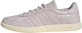 adidas Femme BREAKNET Sleek Shoes, Ice Purple/Ice Purple/Warm Vanilla, 41 1/3 EU