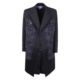 Junya Watanabe Midi Mantel - - Coats - Herren - Mehrfarbig - L