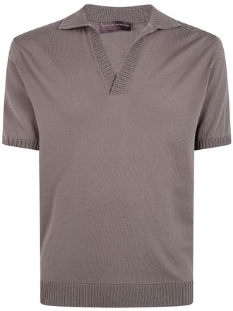 FILIPPO DE LAURENTIIS Short Sleeves Skipper Polo Shirt