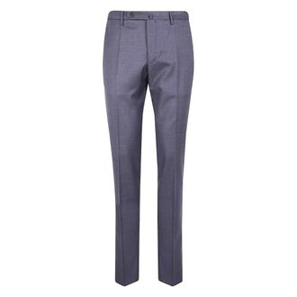 Incotex Homme, Pantalons, Bleu, Taille: L Pantalon Chino Coupe Slim