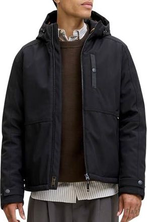 Jack & Jones Jjfinn Softshell Jacket Veste, Noir, S Hommes