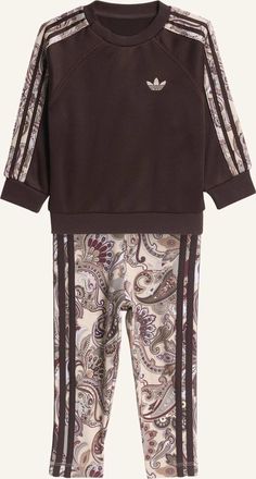adidas Originals Adidas Originals Adidas X Liberty London Oversized Crew Und Leggings Set braun