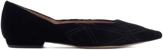 Emporio Armani Ballerinas - Flat Shoes Black - Gr. 39 (EU) - in Schwarz - f&uuml;r Damen
