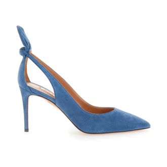 Aquazzura Escarpins Papillon 85 - Femme - Chaussures - Bleu - Taille: 41 EU