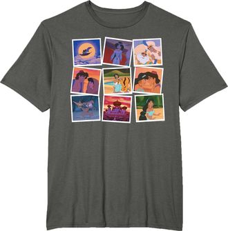 Disney Aladdin & Princess Jasmine Famous Movie Frames T-Shirt
