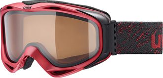 Uvex Erwachsene g.gl 300 P Skibrille, DarkRed mat, One Size