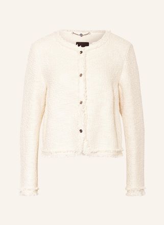 Marc Cain Tweed-Jacke weiss