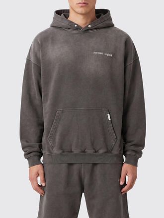 Represent Sweat &agrave; capuche en coton coupe d&eacute;contract&eacute;e avec logo au dos