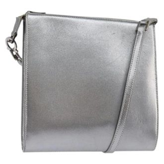 Ferragamo Pre-owned Cuir sacs-ports-paule - Femme - Pre-owned - Gris - Taille: ONE Size