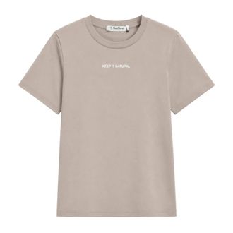 Max Mara Quarzo T-Shirt - - Tops - Damen - Rosa - M