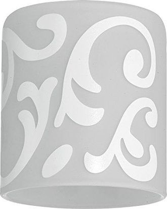 Eglo 90257 Lampenschirm, Glas, wei&szlig;