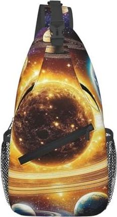 Generic Sac &agrave; bandouli&egrave;re Solar System Planets - Sac &agrave; dos de voyage pour homme - Sac &agrave; dos de randonn&eacute;e