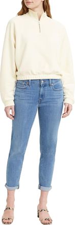 Levi's Damen Mid Rise Boyfriend Jeans, Lapis Topic, 27W / 27L