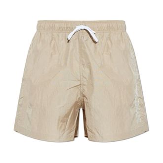 Emporio Armani Homme, Maillots de bain, Beige, Taille: M Subtle Swim Shorts