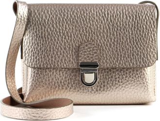 Vanzetti Glitter Radiance Horizontal Crossbody Bag Metallic Gold