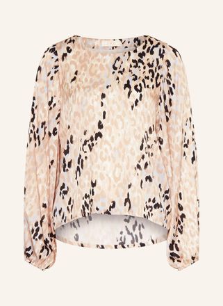 IVI Collection Ivi Collection Blusenshirt Aus Seide beige