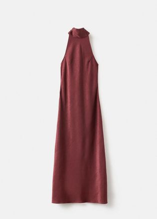 Mango Robe emmanchures am&eacute;ricaines naud bordeaux - Femme - XXS - MANGO