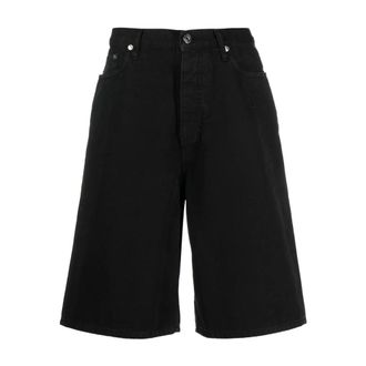 Off-white Homme, Shorts, Noir, Taille: S Wide Leg Canvas Shorts