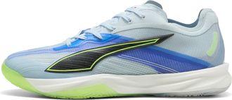 Puma Chaussures de handball Accelerate NITRO SQD 5 Unisexe, Chaussures, Bleu, 40.5