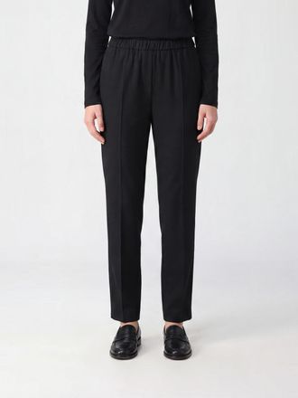 Fabiana Filippi Slim-Fit Skinny-Hose aus Wollmischung mit Monile-Detail