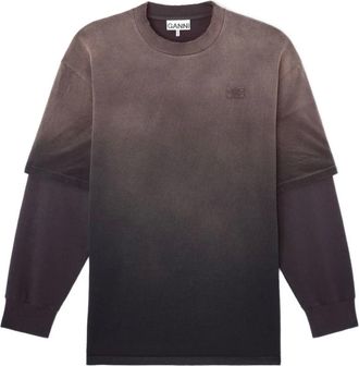 Ganni Femme, Tops, Multicolore, Taille: 40 FR Ganni Sweaters