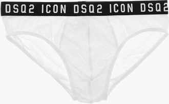 Dsquared2 ICON Stretch Cotton Brief with Contrasting Logoed Band size Xxl