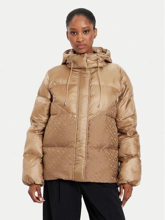 HUGO BOSS Winterjacke Pollimina 50518483 Beige Regular Fit