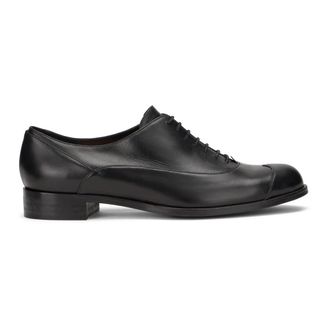 Moschino Elegante Lederschuhe - - Shoes - Damen - Schwarzk - 35 EU