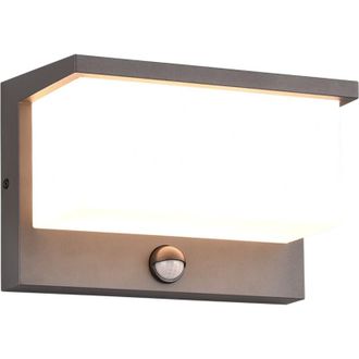 Trio Leuchten Applique exterieure led avec detecteur de mouvement 13w ip54 - anthracite - trio - nestos 67582560