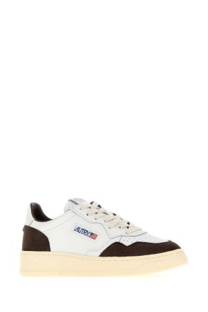 Autry Womens White Leather Medalist Sneakers Sofleasuewhtmogano