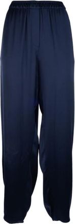 Giorgio Armani Femme, Pantalons, Bleu, Taille: 42 FR Pantalone