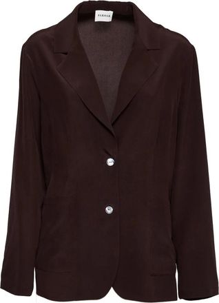 P.A.R.O.S.H. P.a.r.o.s.h., Femme, Vestes, Brun, Taille: 38 FR Blazer crois&eacute;