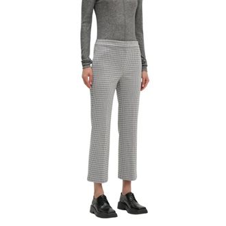 Theory Houndstooth Straight Pants - - Trousers - Damen - Mehrfarbig - M