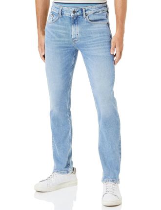 Marc O'Polo Denim Herren Jeanshose mit Stretch-Anteil Slim Fit, Blau (Multi/Vintage Light Cobalt Blu), W31/L34