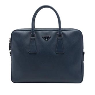 Prada Pre-owned Sacoche daffaires Vintage - unisex - Pre-owned - Bleu - Taille: ONE Size