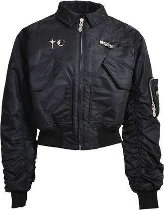 Thug Club doudoune à design froncé - Noir