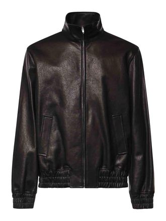 Valentino Garavani Blouson En Cuir - Noir