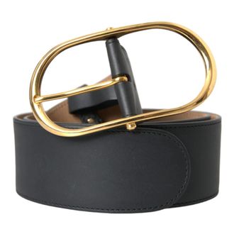 Dolce & Gabbana Classic Belt - - Accessories - Herren - Schwarzk - 85 CM