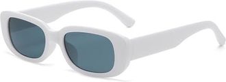 Generic Lunettes De Soleil Dext&eacute;rieur &Agrave; Petite Monture For Hommes, For Les D&eacute;placements Quotidiens, For Le Sport Et F&ecirc;tes(White)
