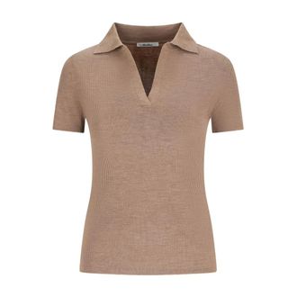 Max Mara Damen, Oberteile, Braun, SGr&ouml;&szlig;e