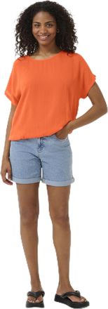 Kaffe Ärmellose Bluse KAamber KAamber Stanley 44, Cayenne